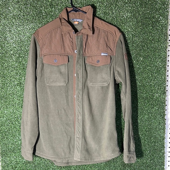 Eddie Bauer | Jackets & Coats | Mens Green And Brown Jacket | Poshmark
